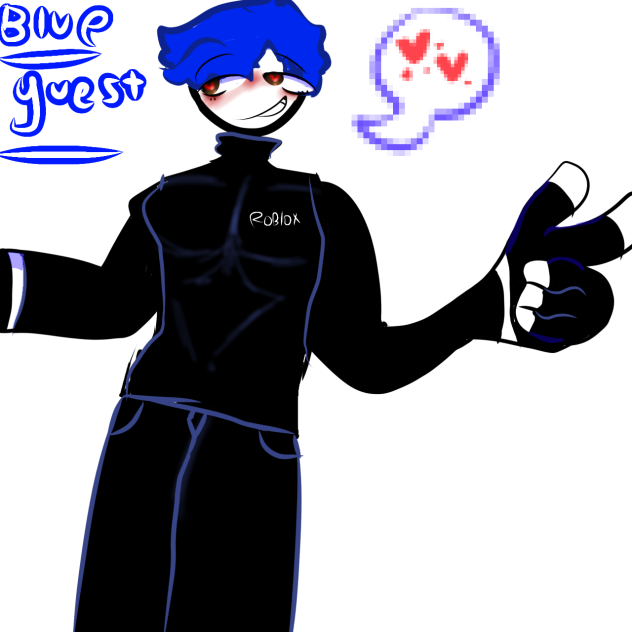 Blue Guest😍 - ibisPaint