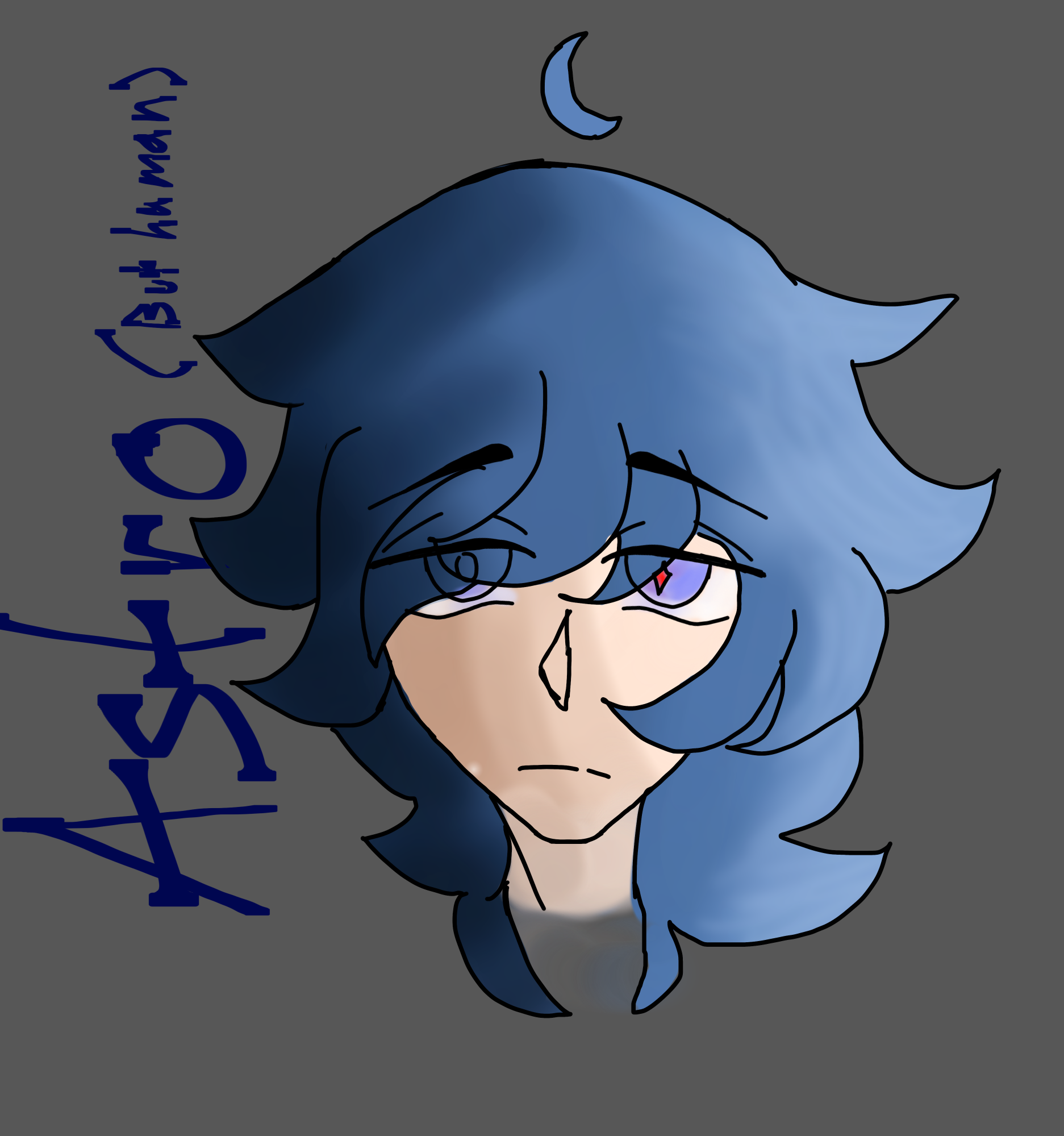 Human Astro from dandy’s world 🌑 - ibisPaint