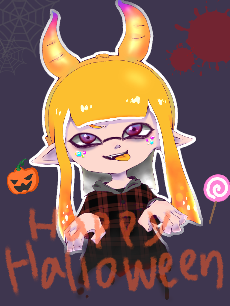 Splatoween!! - ibisPaint