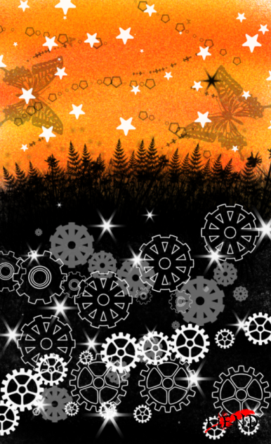 sun falling - ibisPaint