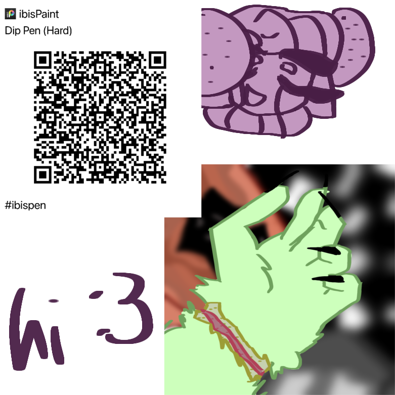 marker kinda brush - ibisPaint