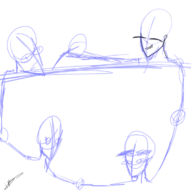 Collab sketch - ibisPaint