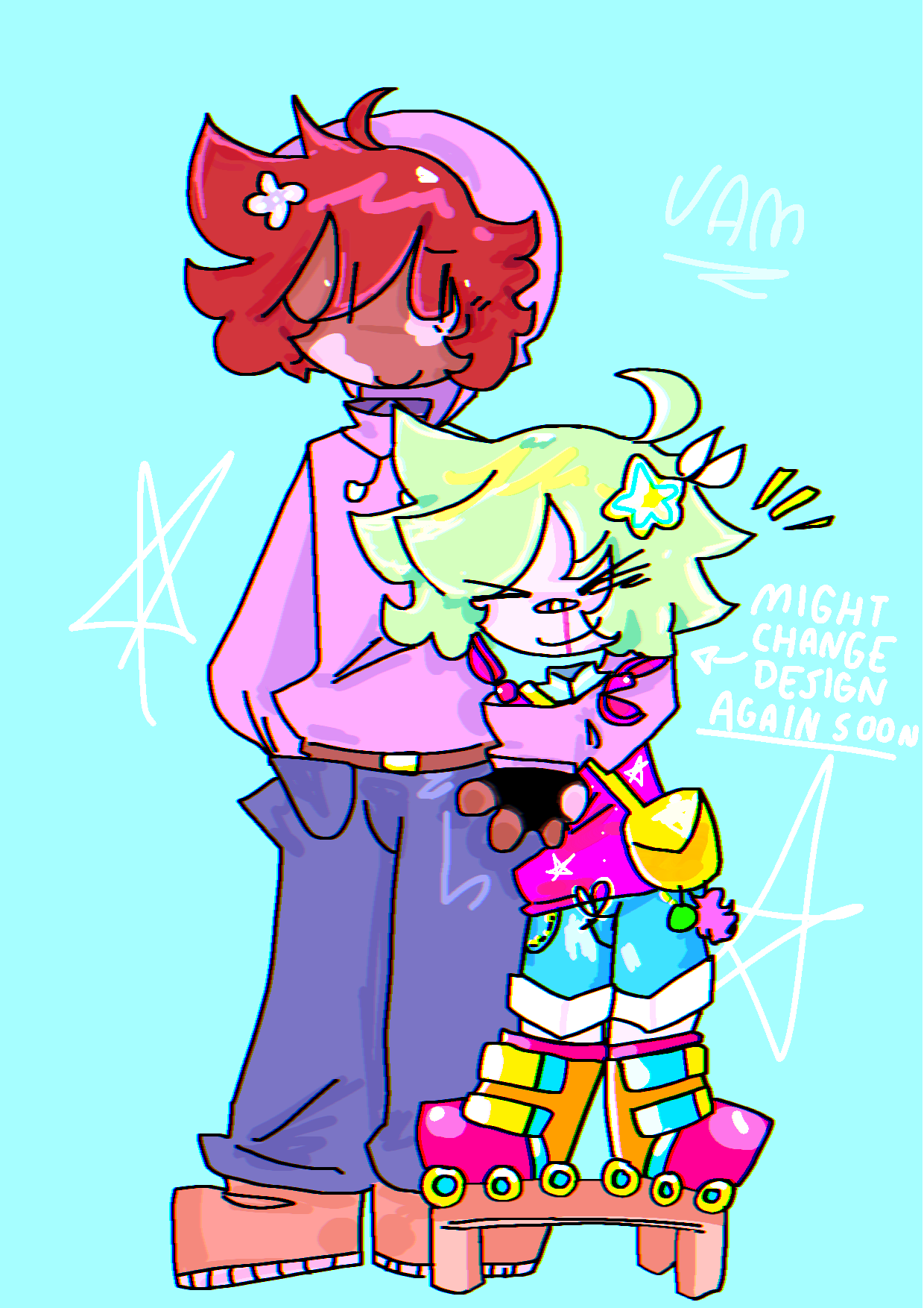 Sibling bonding - ibisPaint