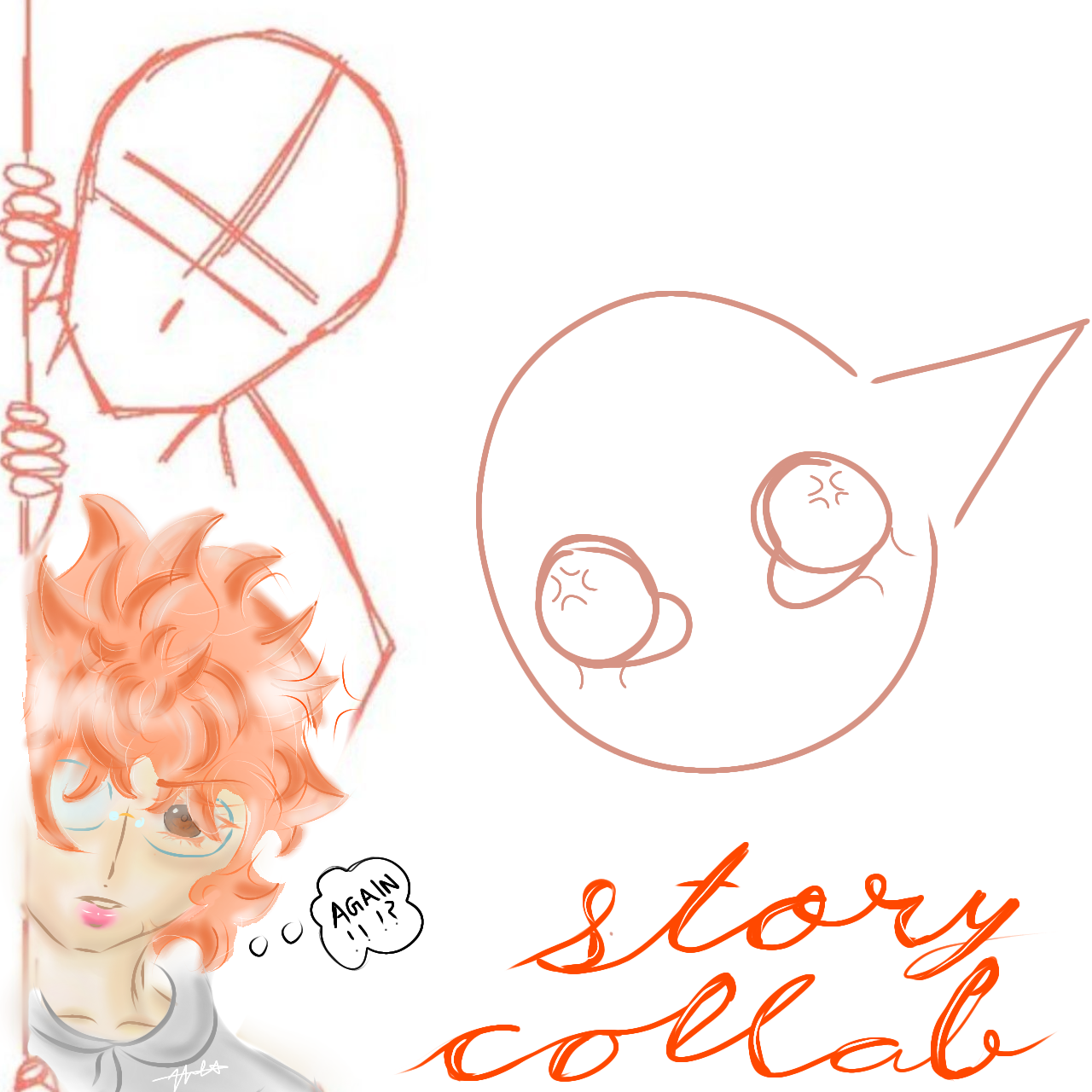 A story collab - ibisPaint