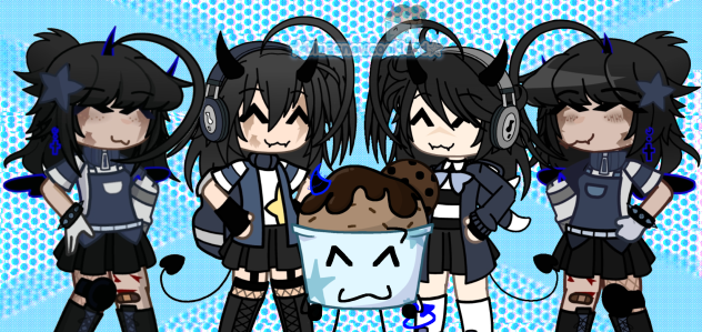 different versions of blue - ibisPaint