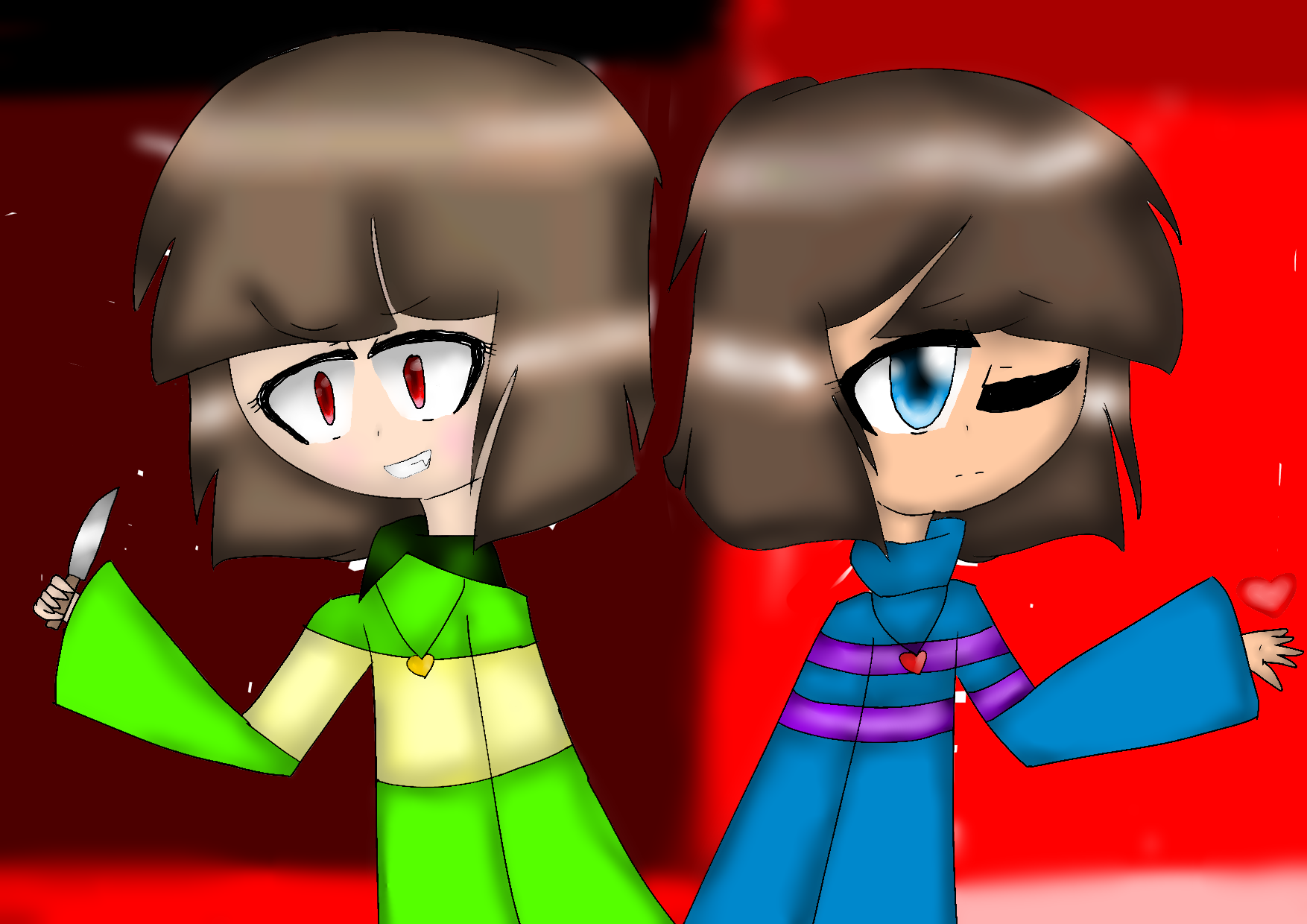 Determination from Undertale Speedpaint - ibisPaint