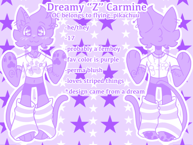 Dreamy Ref. Sheet 💜 - ibisPaint