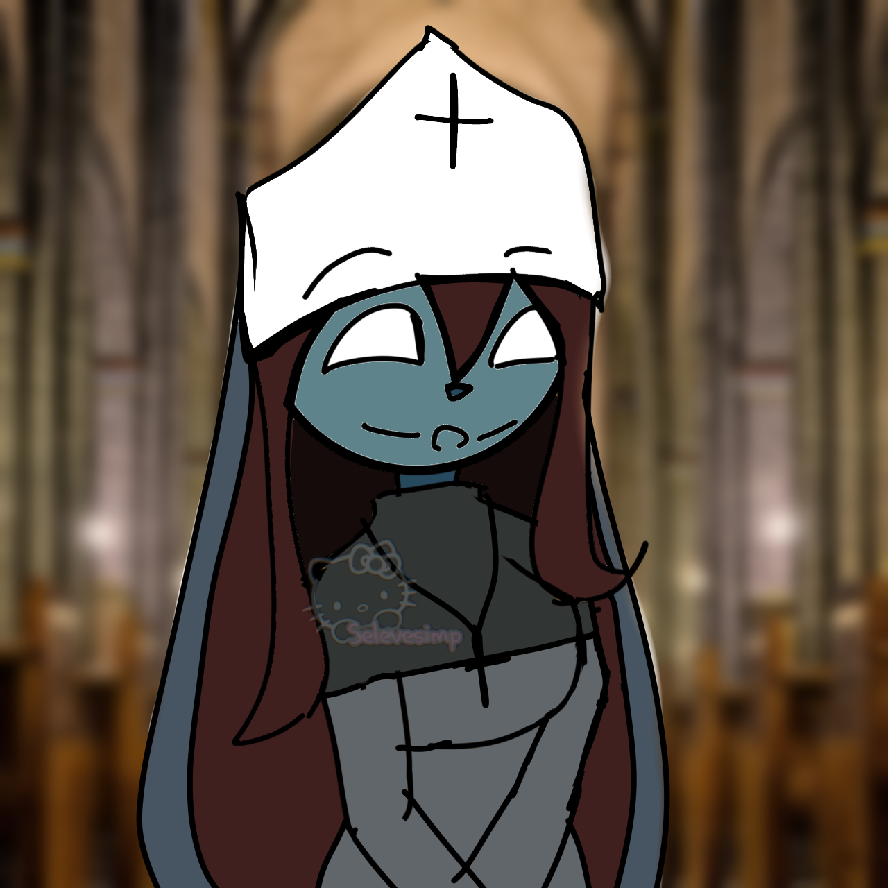 My nun oc 😗 - ibisPaint