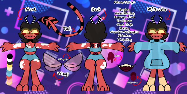 Nyx Ref Sheet x3 - ibisPaint