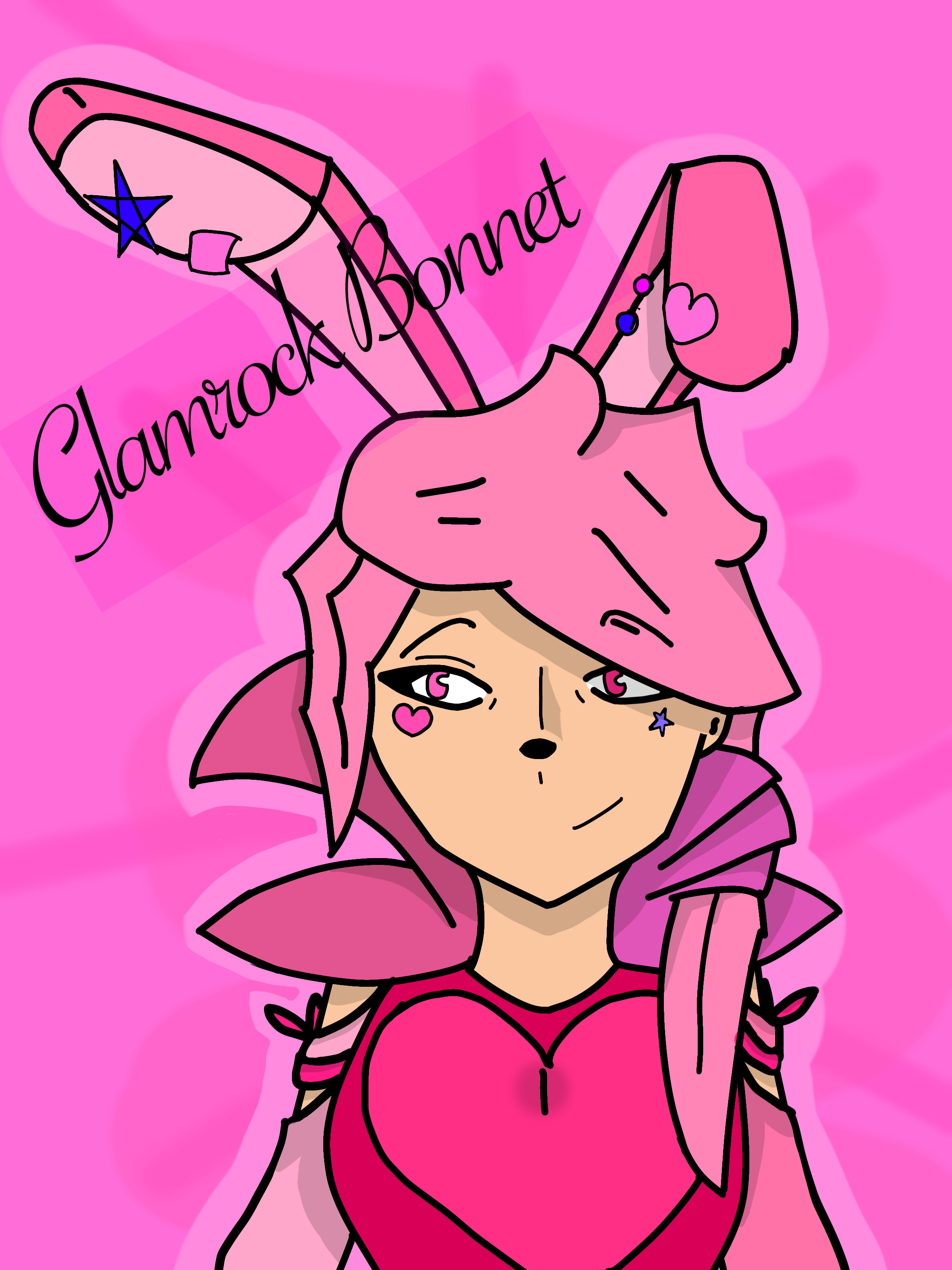 Glamrock Bonnet!!! (New outfit) - ibisPaint