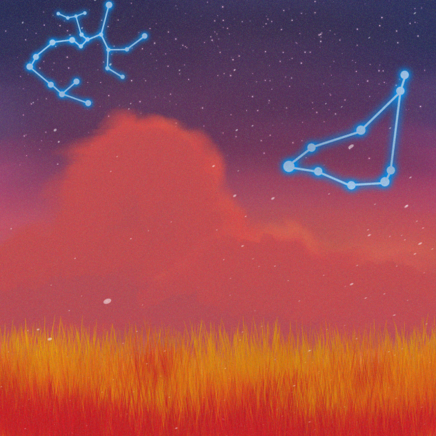 Constellations of winter - ibisPaint