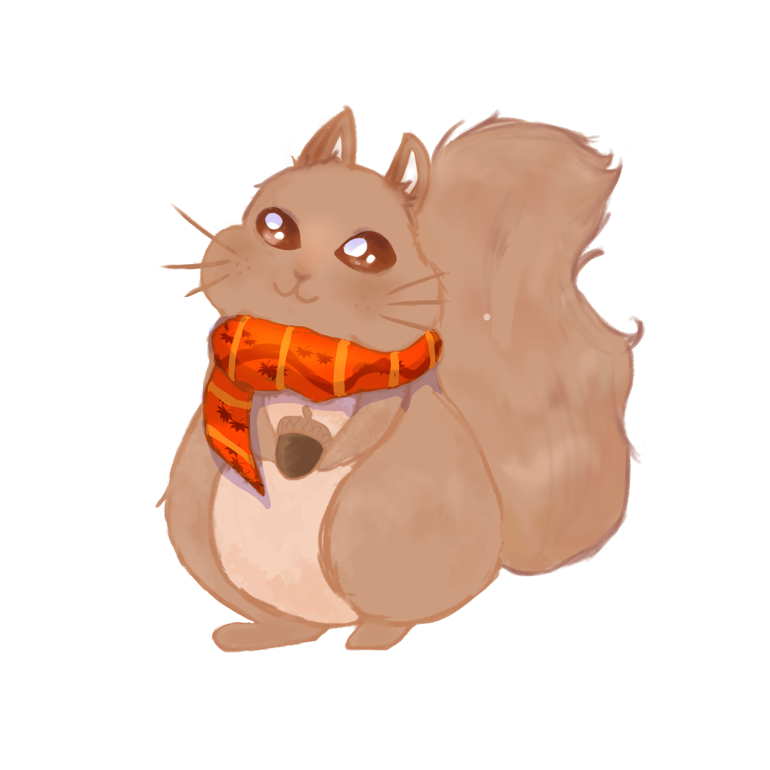 Tabby Squirrel - ibisPaint