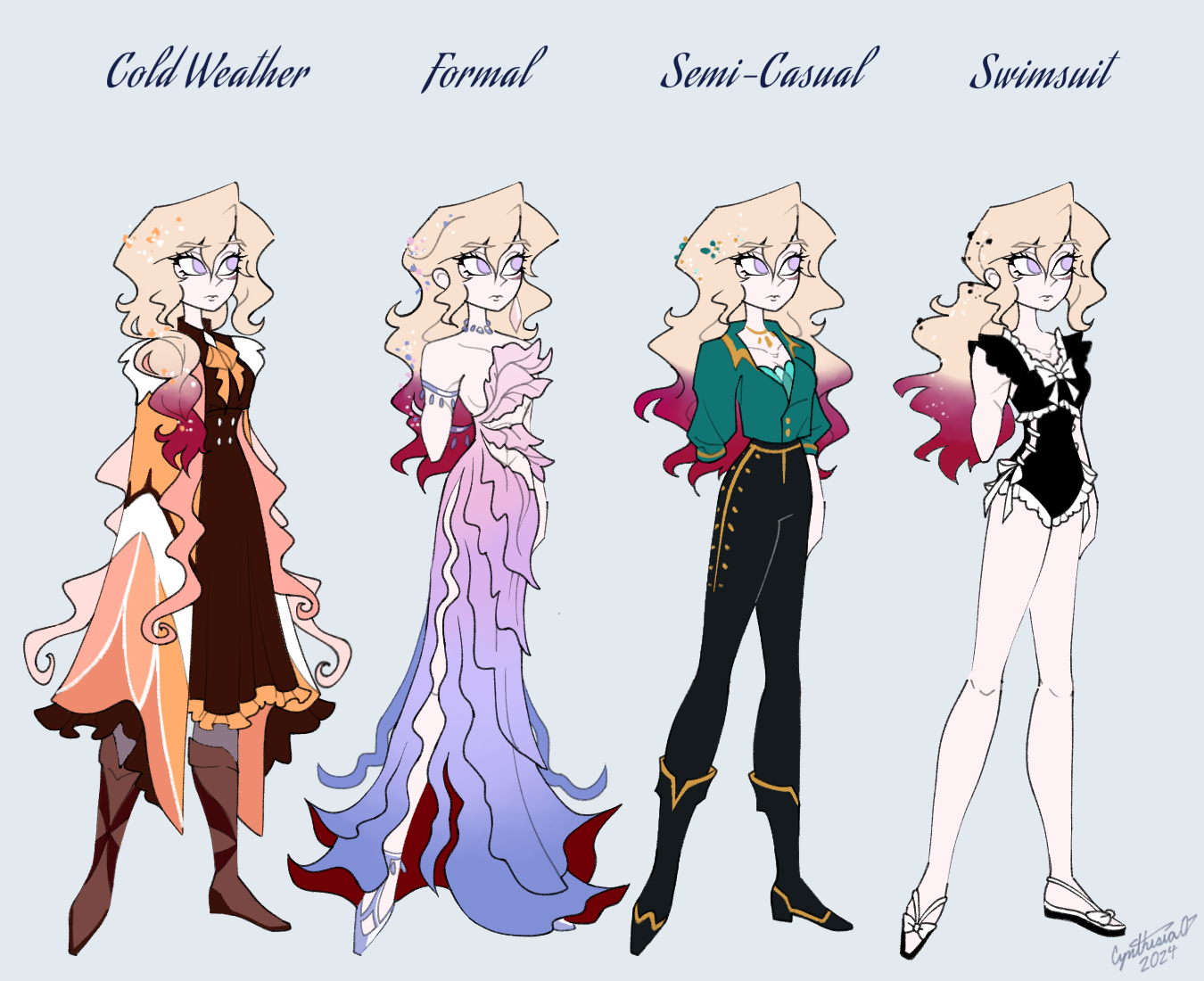 OC Outfit Concepts - ibisPaint