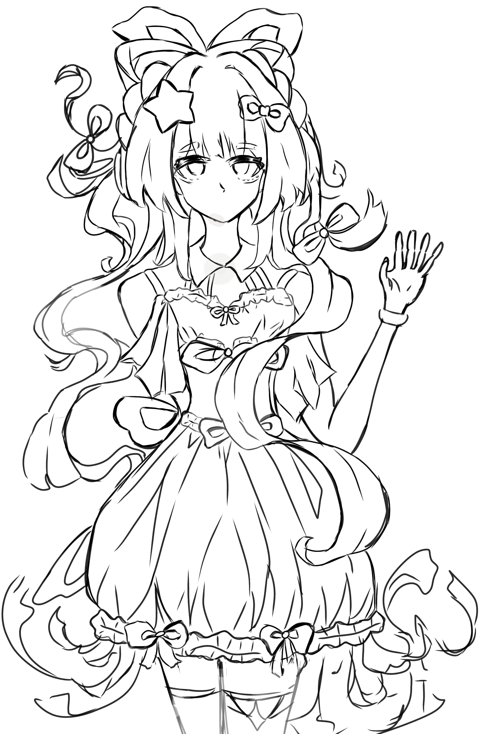 Line art practice - ibisPaint