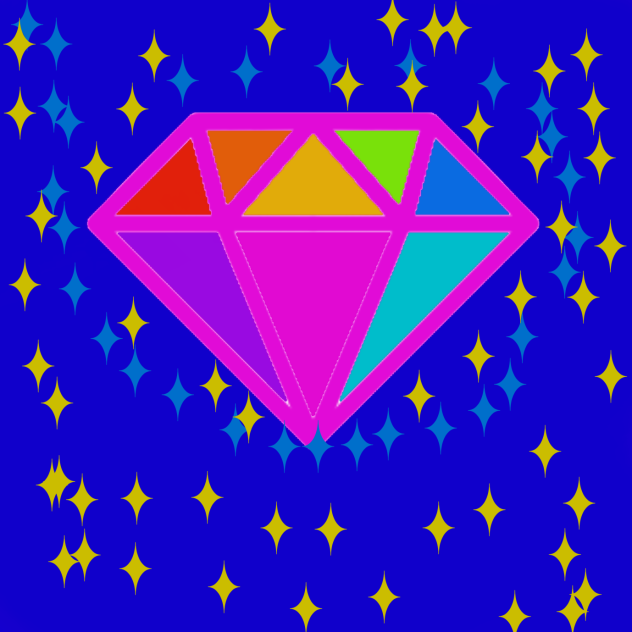 Diamond in the sky - ibisPaint