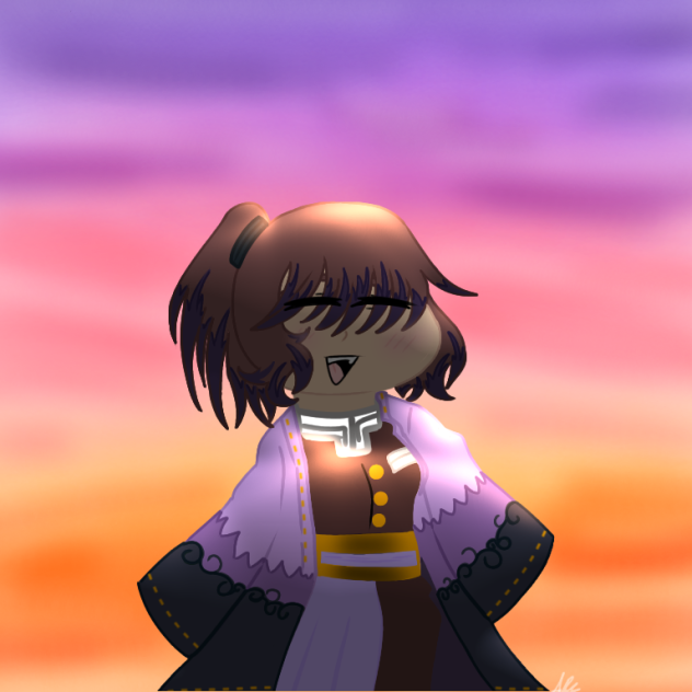 waiting for the sun to go away(chibi kny - ibisPaint