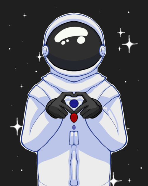 astronaut👨‍🚀🌠 - ibisPaint