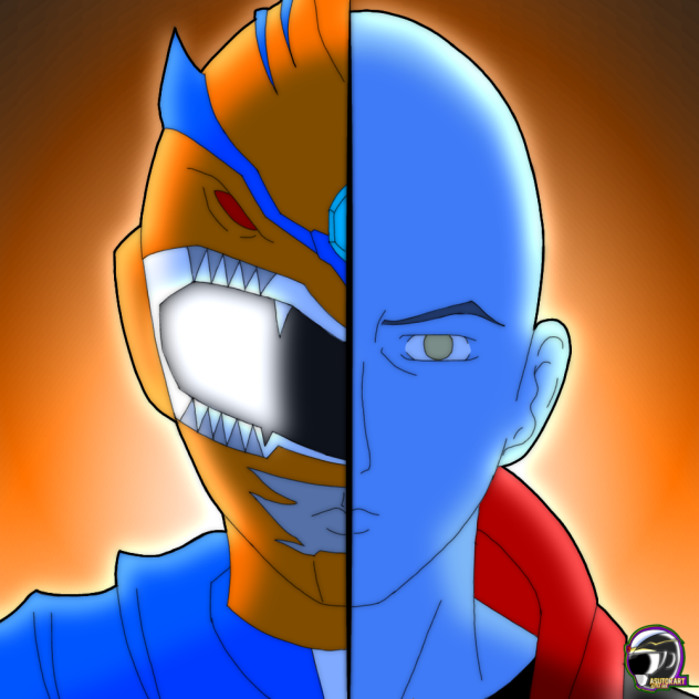 ZORRON - ORANGE WILD FANG NEXUS RANGER - ibisPaint