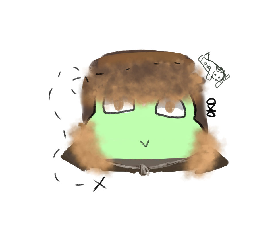 Frog pilet sticker design - ibisPaint