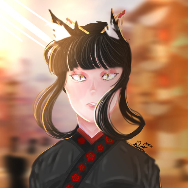 Past Mao Jingyi (original oc) - ibisPaint