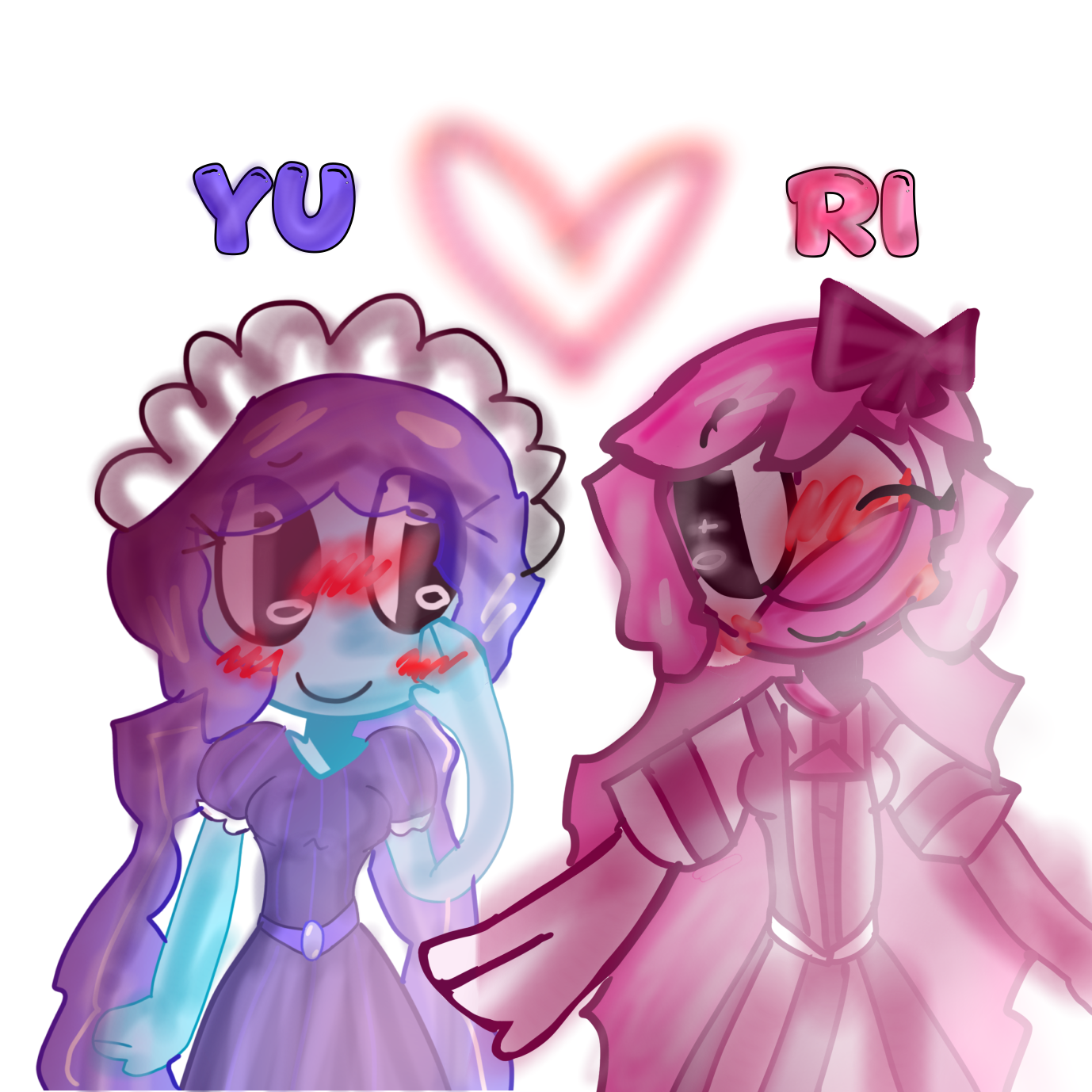 YURI oc x oc - ibisPaint