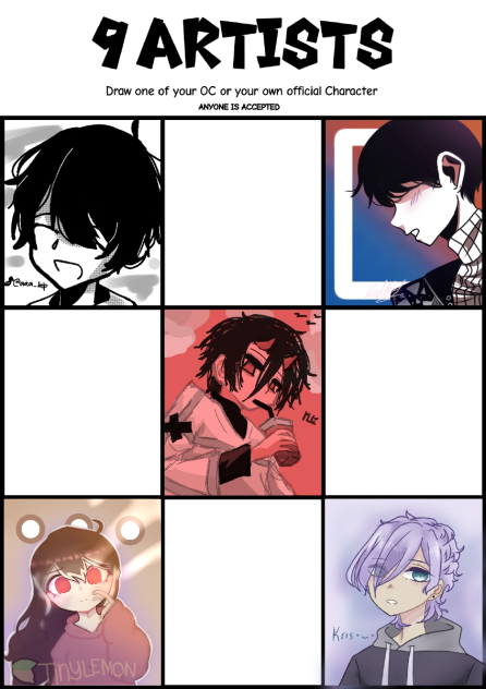 9 Artists Collab ! - ibisPaint