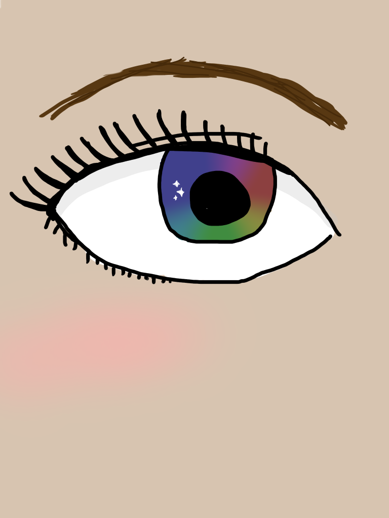 Rainbow Eye - ibisPaint