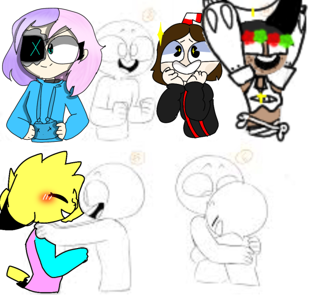 happy collab - ibisPaint