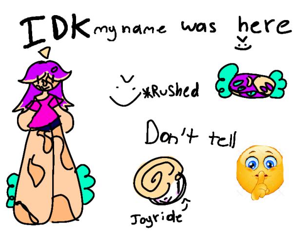 dont tell - ibisPaint