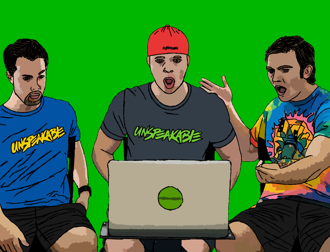 Unspeakable, James, and Gabe - ibisPaint