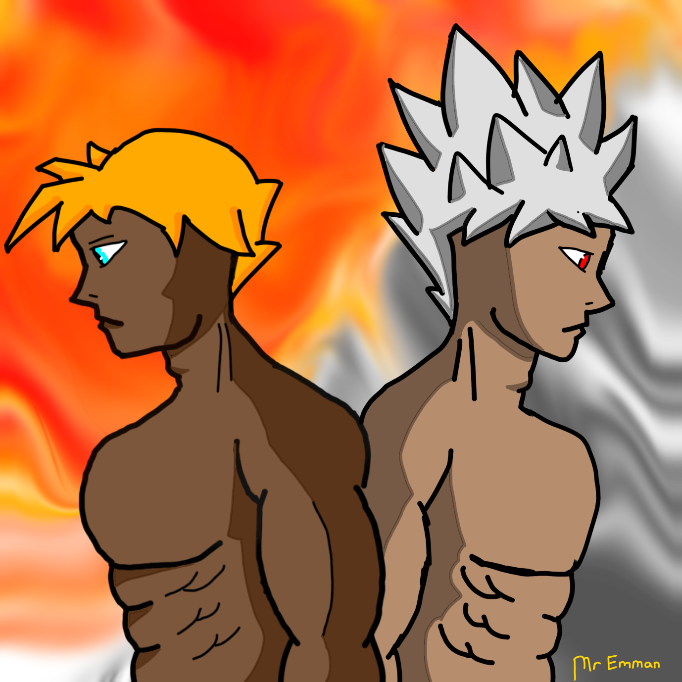 Super saiyan - ibisPaint