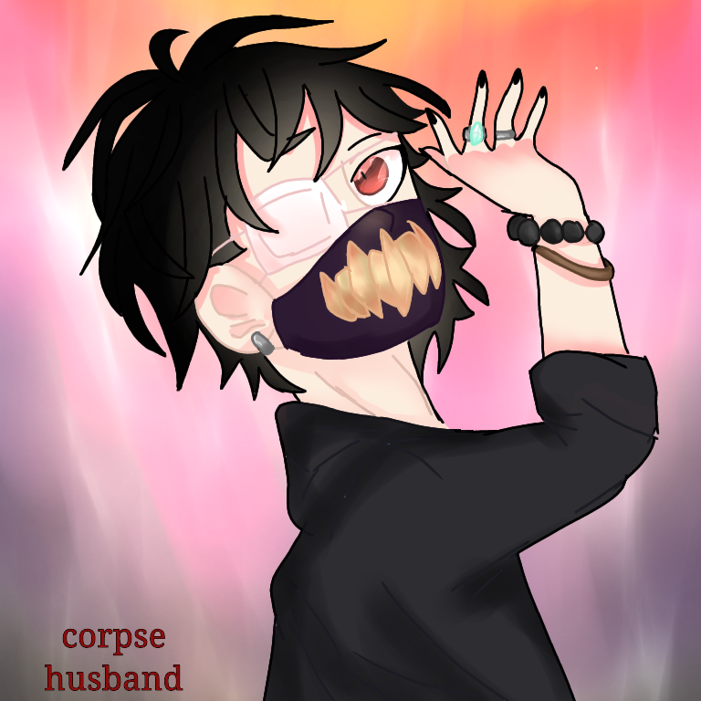 corpse husband fan art speedpaint - ibisPaint