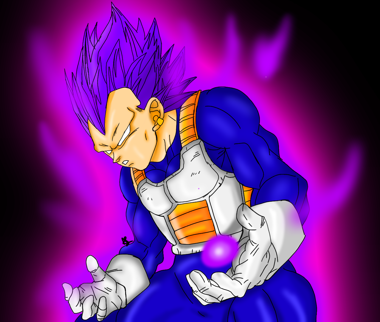 Vegeta ego - ibisPaint