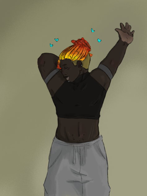 Stretching - ibisPaint