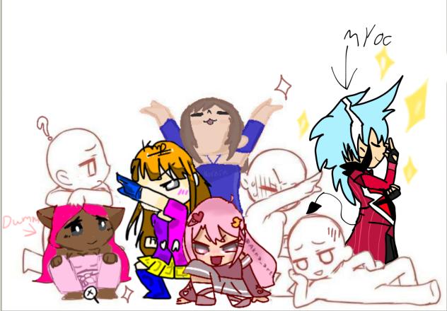 Fake oc collab - ibisPaint