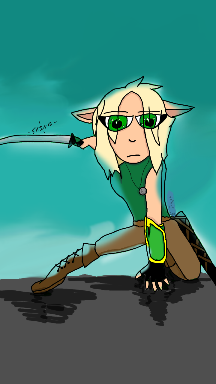 Medieval Elf OC - ibisPaint