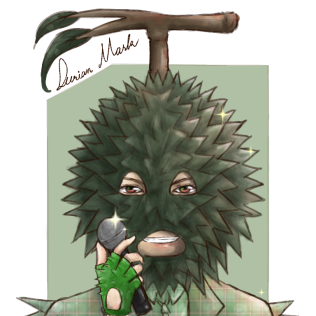 durian mask - ibisPaint