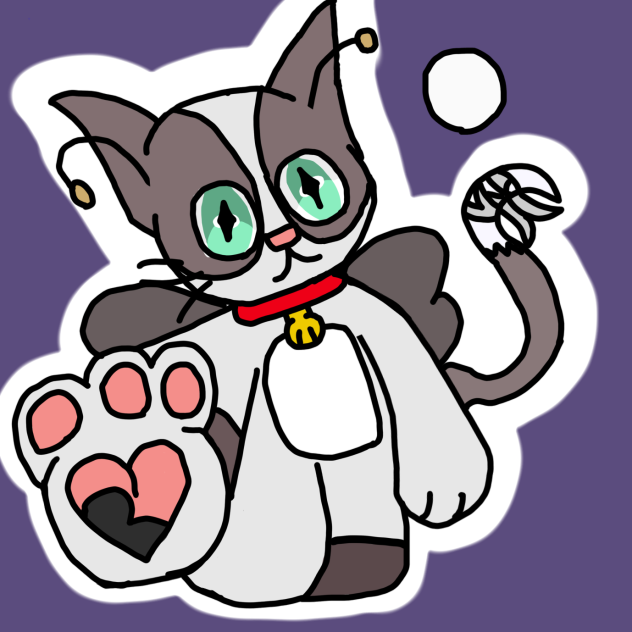 Moth cat - ibisPaint