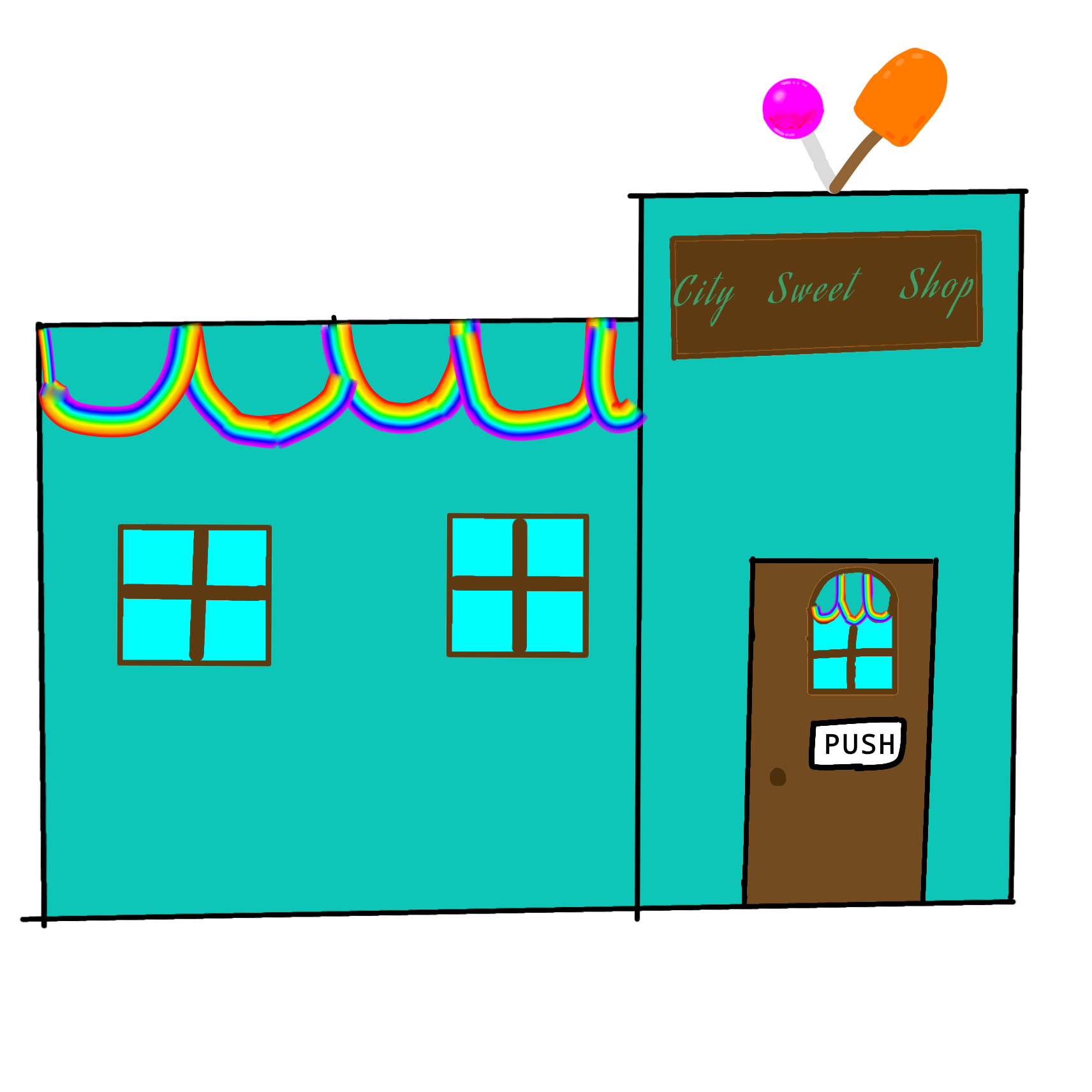 Sweet shop - ibisPaint