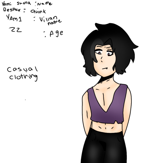 Yami shoya another mha oc - ibisPaint