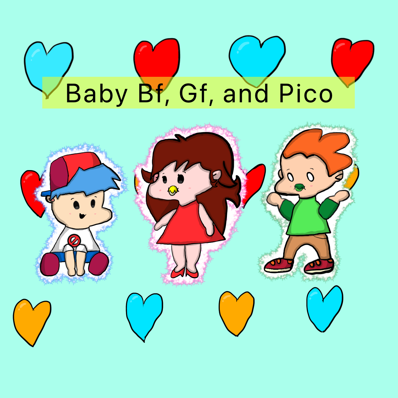 FNF Babies Drawing - ibisPaint