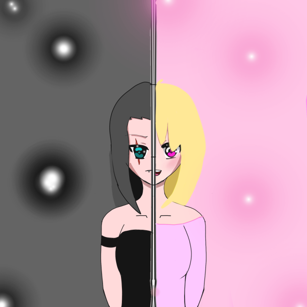Dark & Light 🖤💓 - ibisPaint