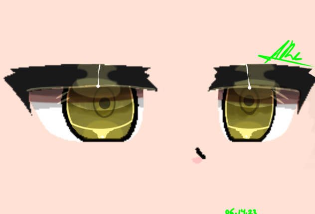 how to make more realistic gacha eyes - ibisPaint