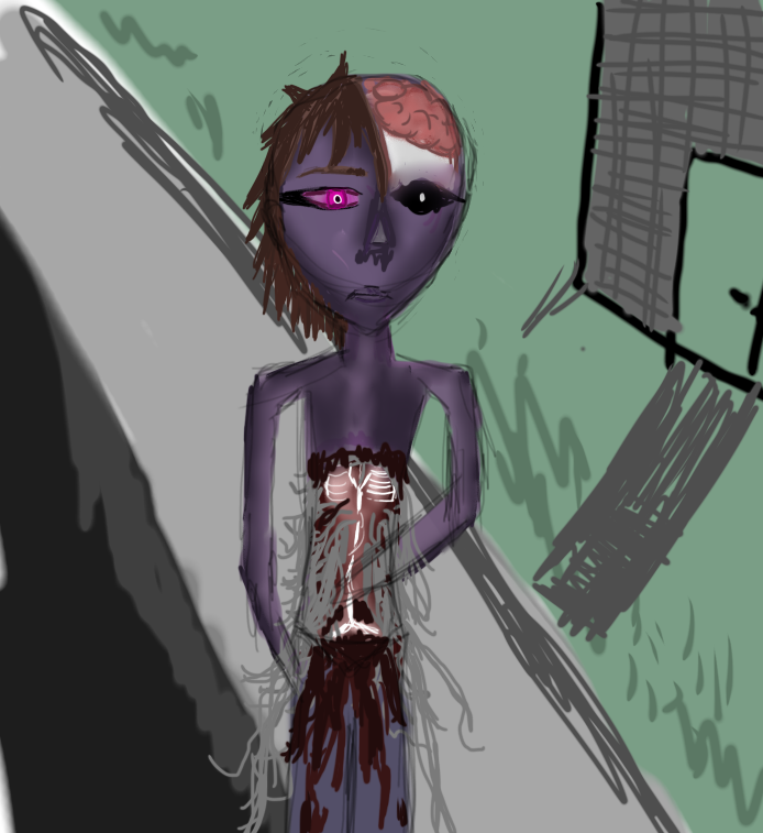 A Corpse In a Sidewalk - ibisPaint