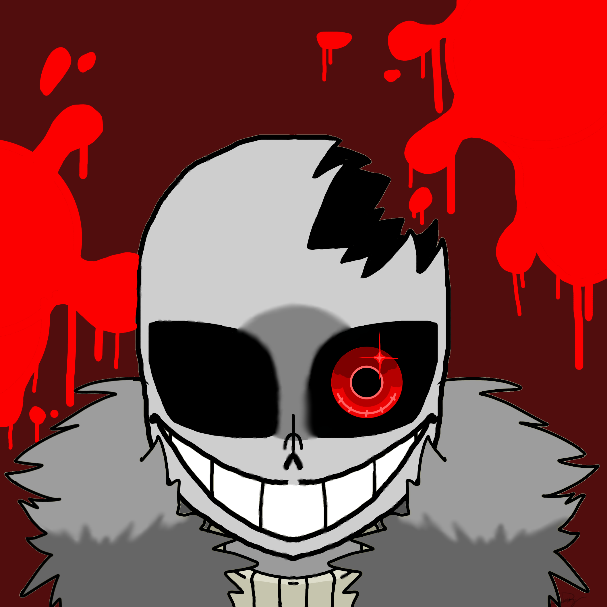 Horror!Tale Sans - ibisPaint