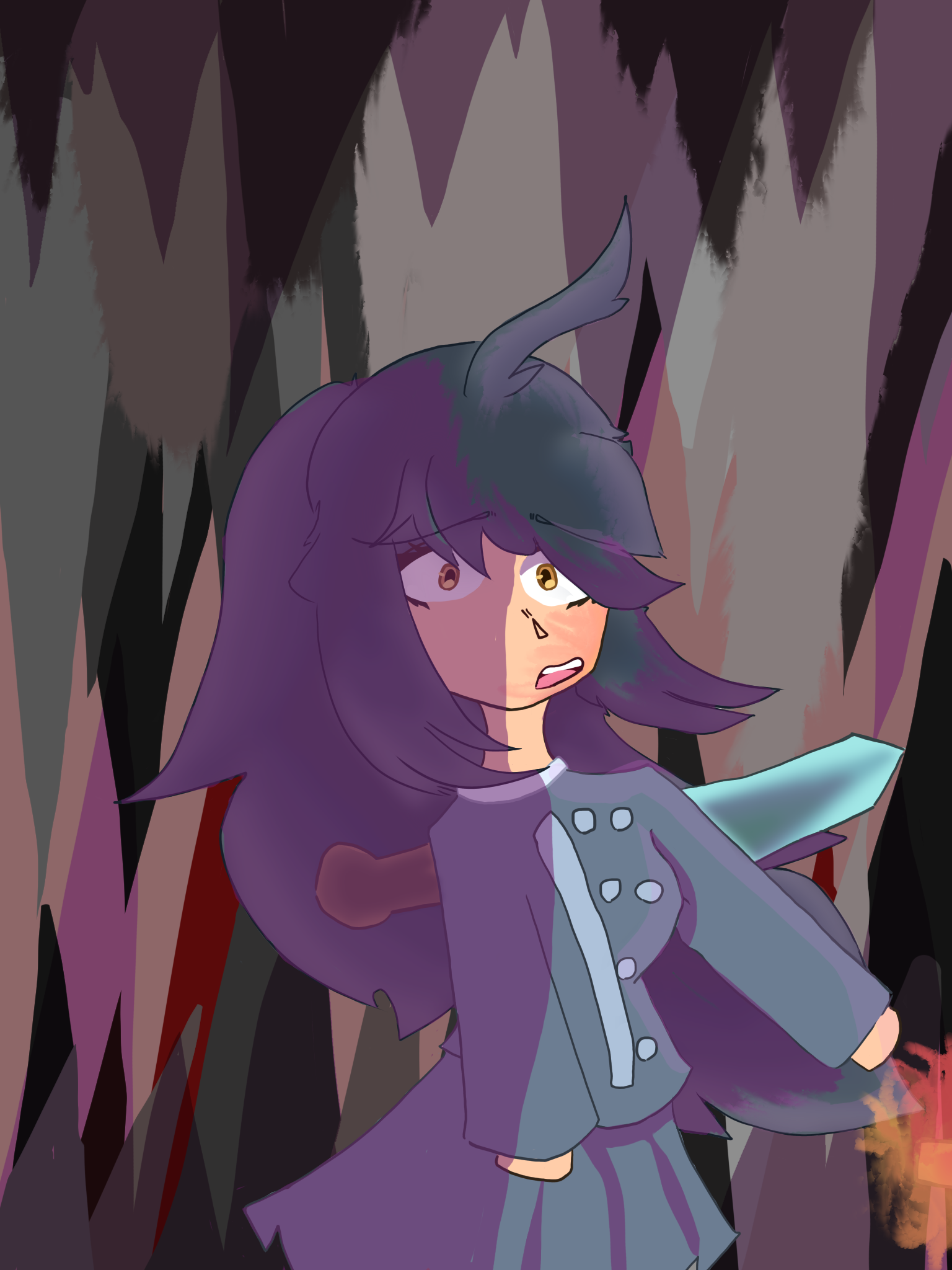 Fem Shuichi in Minecraft ( SPEED-PAINT ) - ibisPaint