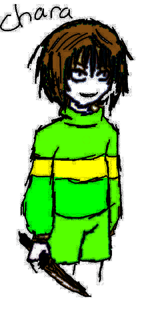 Undertale Chara Fanart - ibisPaint