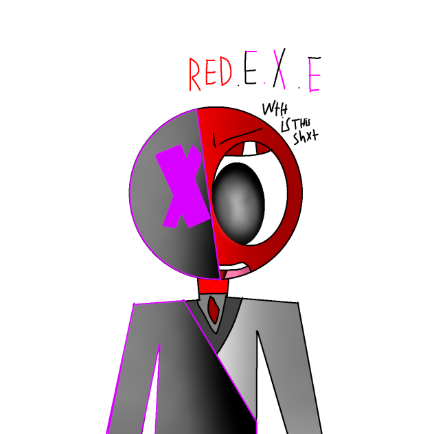 Drawing Red.E.X.E - ibisPaint