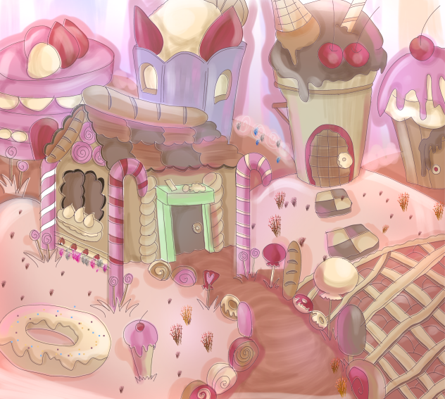 Sweets Village - ibisPaint