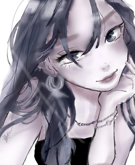 Pinterest girl - ibisPaint